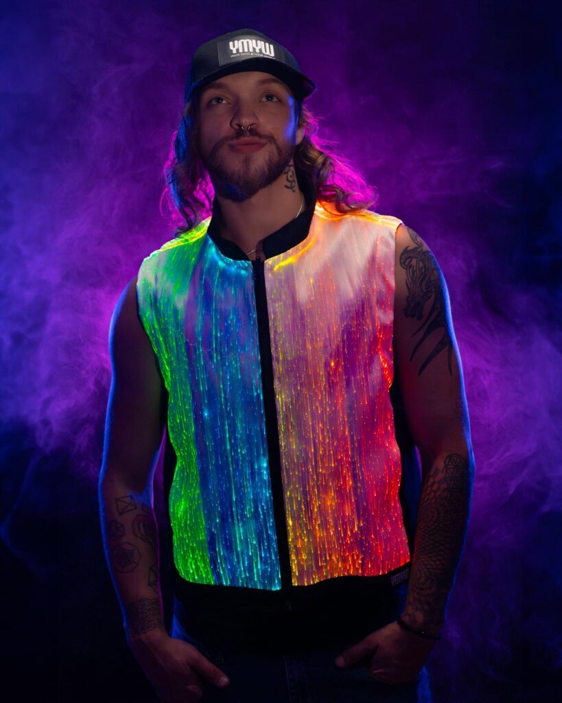 Ultimate Rave Clothing Store for Men App Controlled Light Up Gear